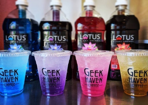 Stay caffeinated with our in house coffeeshop